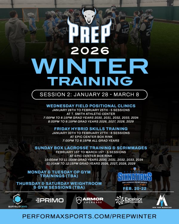 Px Prep Winter Training Jan 28-Mar 8 | PERFORMAX SPORTS